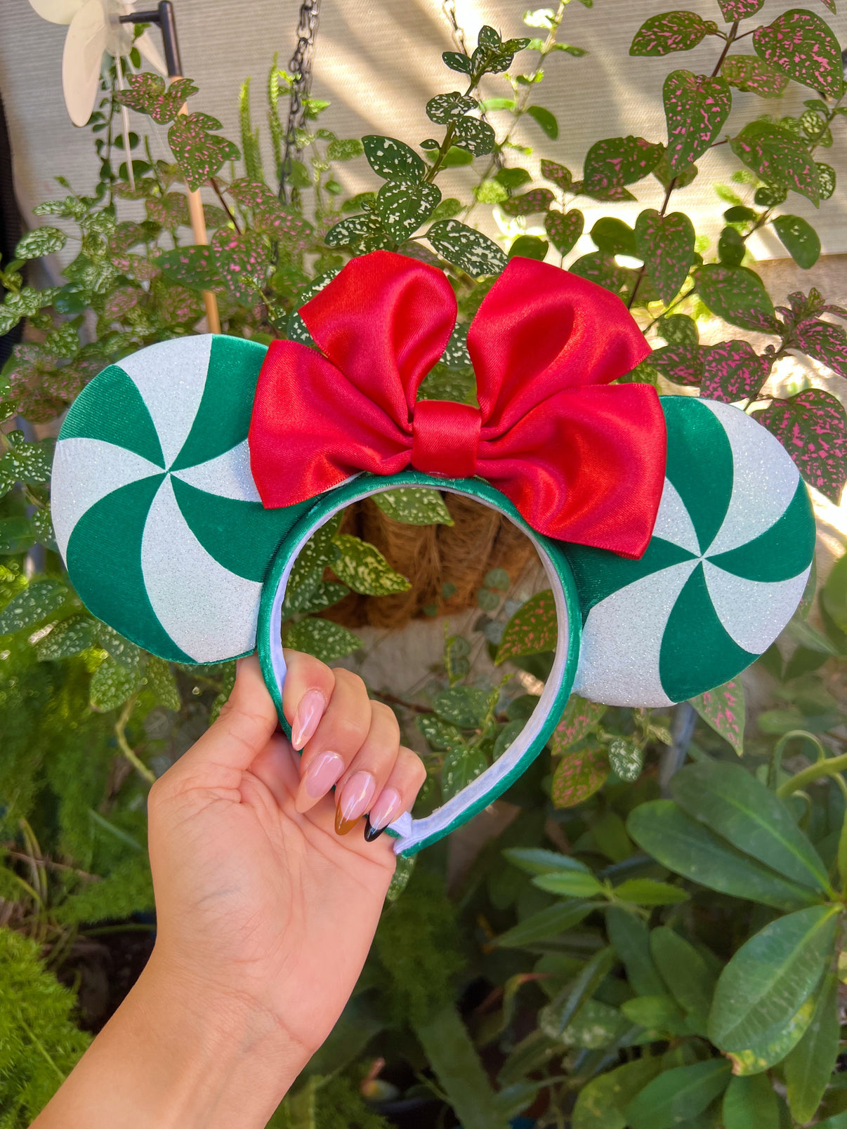 Peppermint Swirl Ears – The Ear Engineer